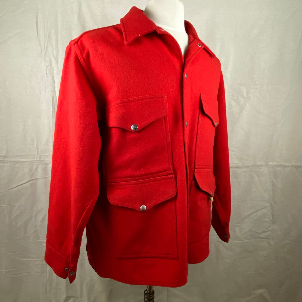 Vintage Union Made Filson Scarlet Cruiser Debossed Buttons – Old Timer ...